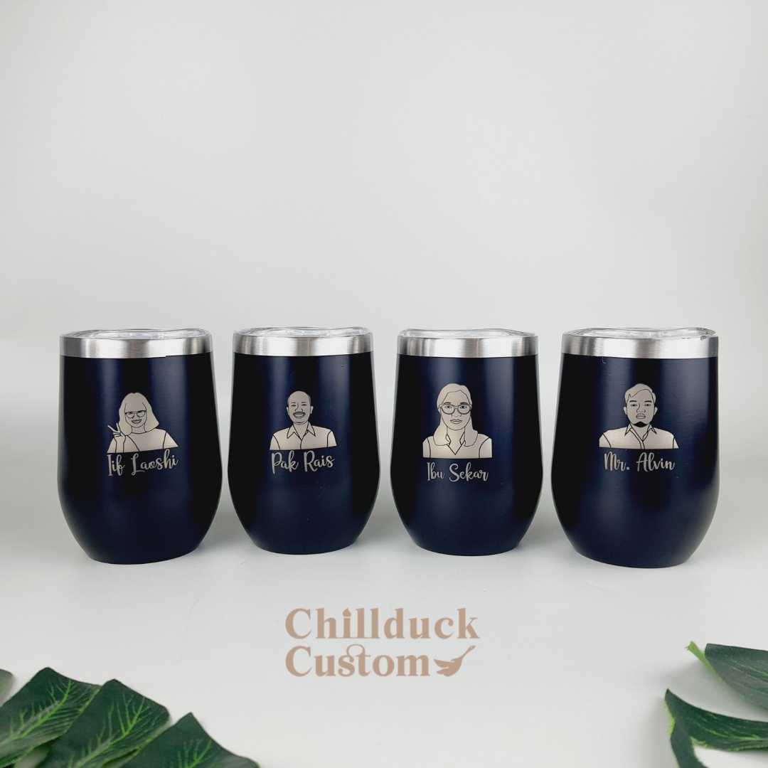 mug cupapi ilustrasi – Chillduck Custom
